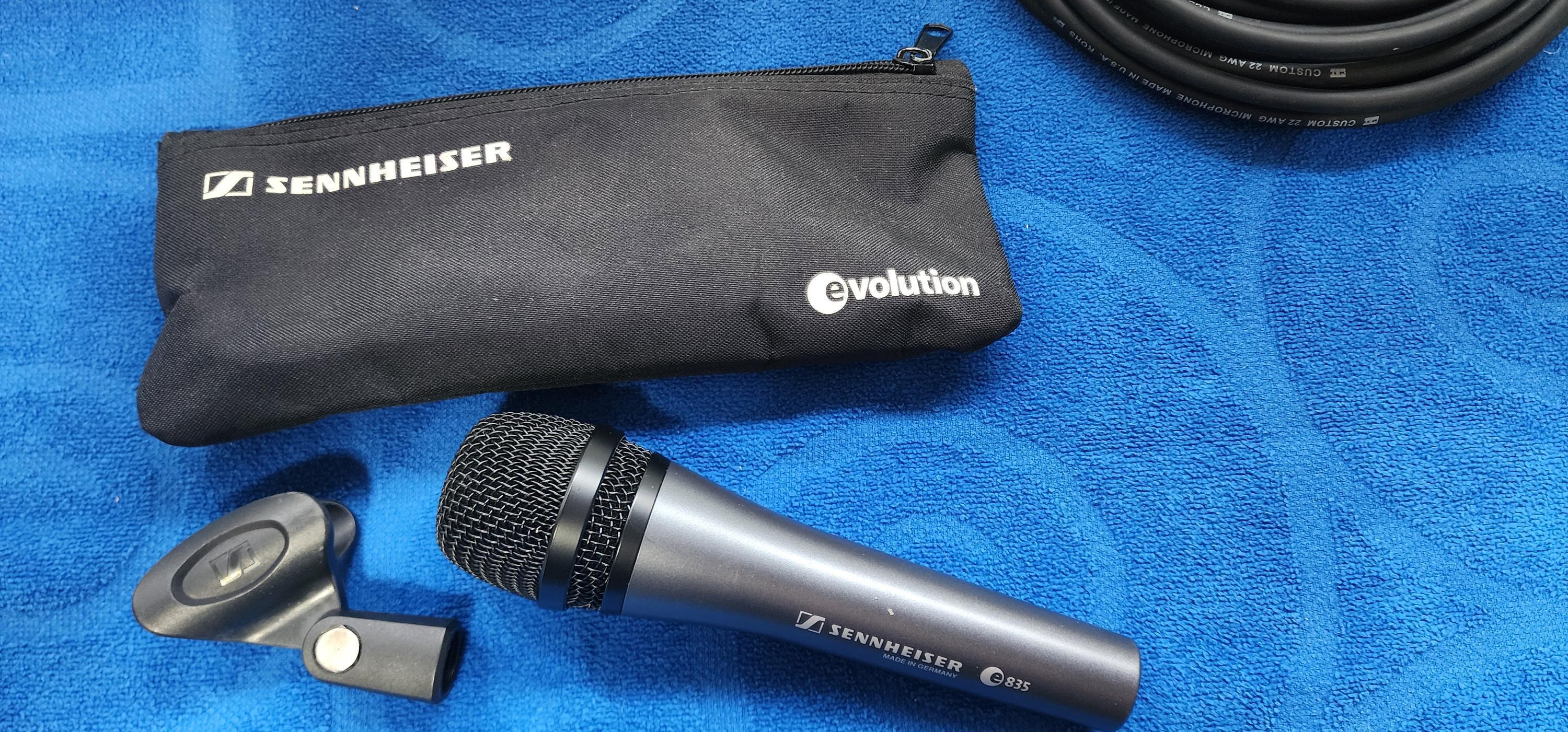 Used Sennheiser e 835 Cardioid - Sweetwater's Gear Exchange