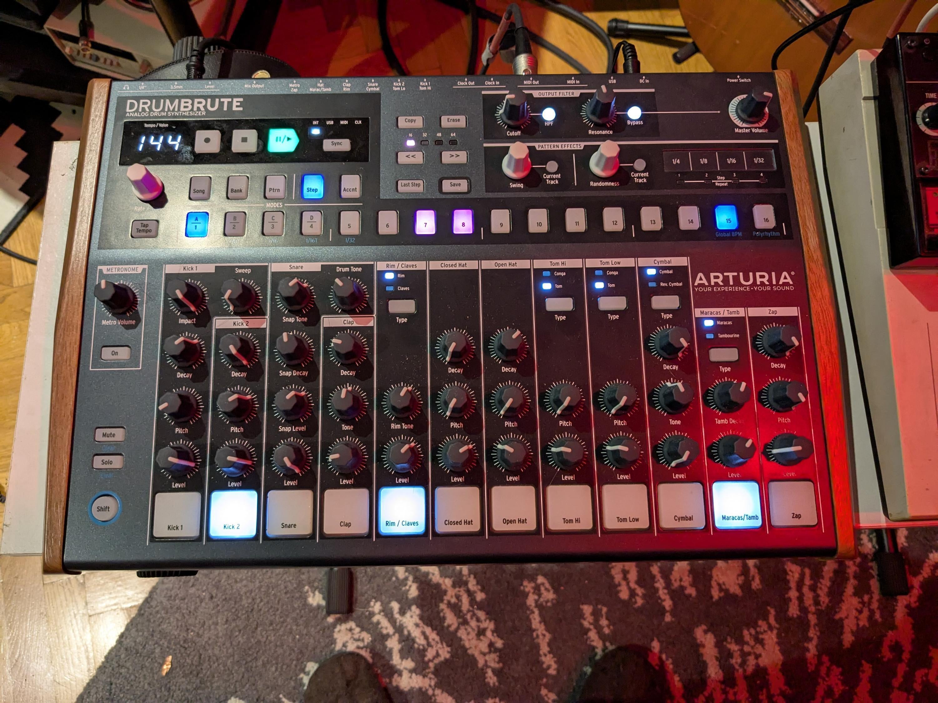 Used Arturia DrumBrute Analog Drum - Sweetwater's Gear Exchange