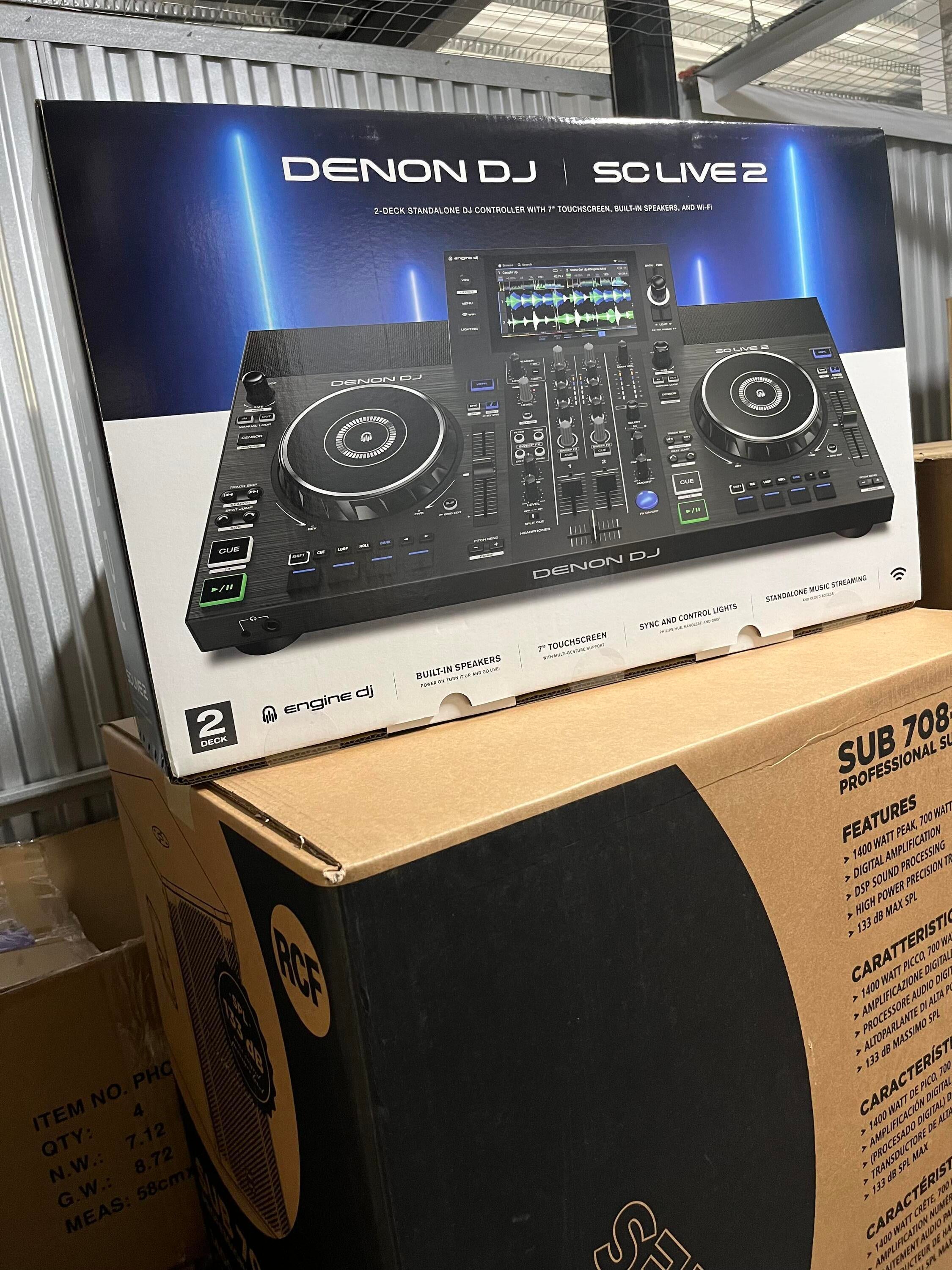 Used Denon DJ SC Live 2 Standalone - Sweetwater's Gear Exchange