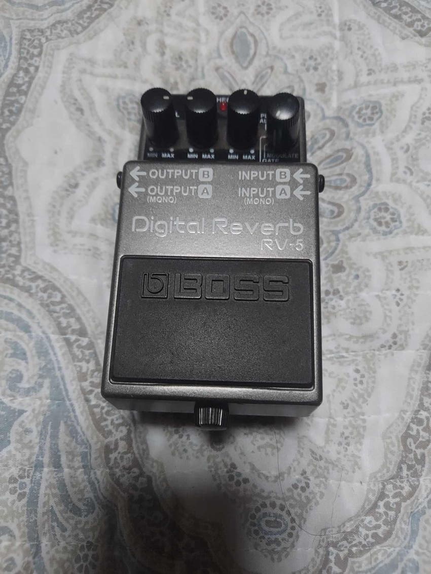 Used Boss RV-5 Digital Reverb Pedal - Sweetwater's Gear Exchange