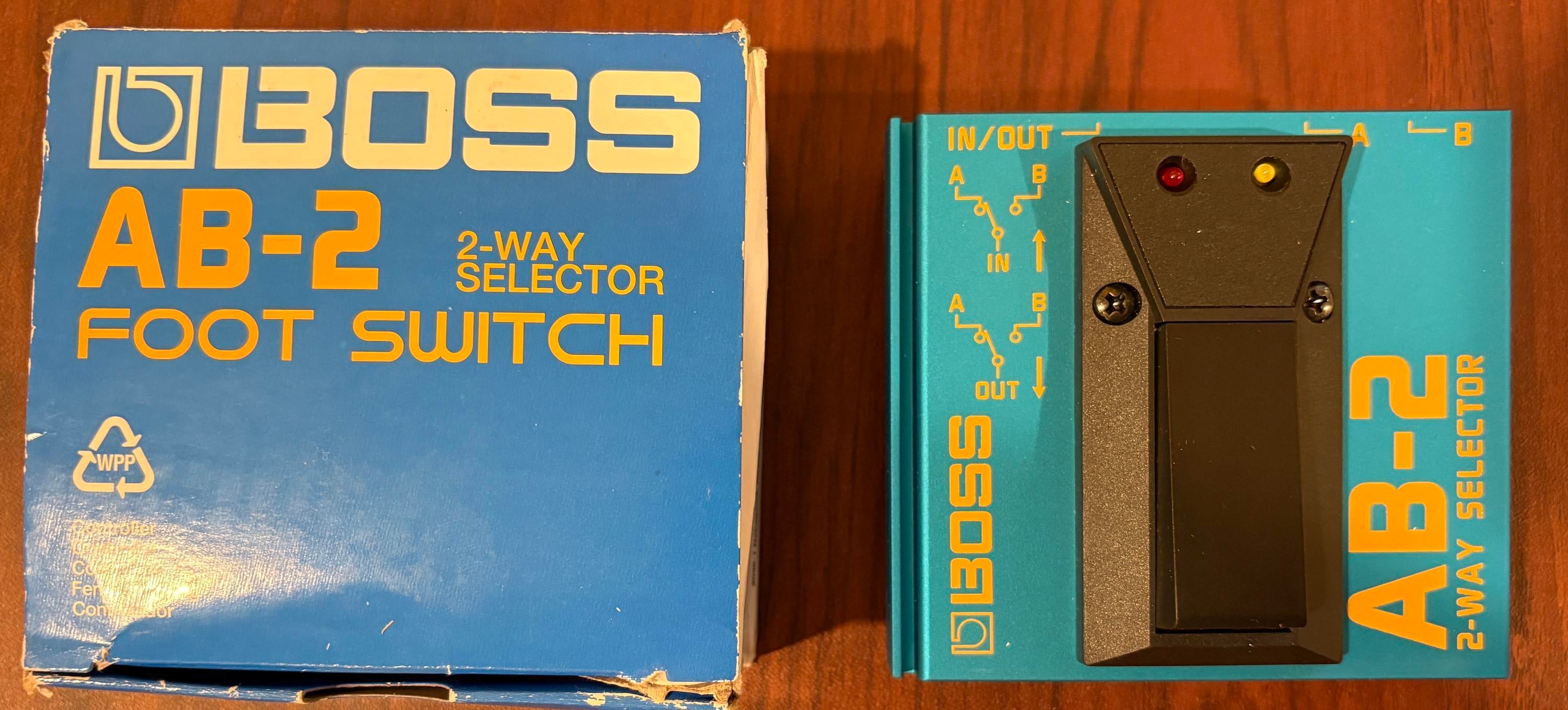 Used Boss AB-2 2-way Selector Pedal - Sweetwater's Gear Exchange