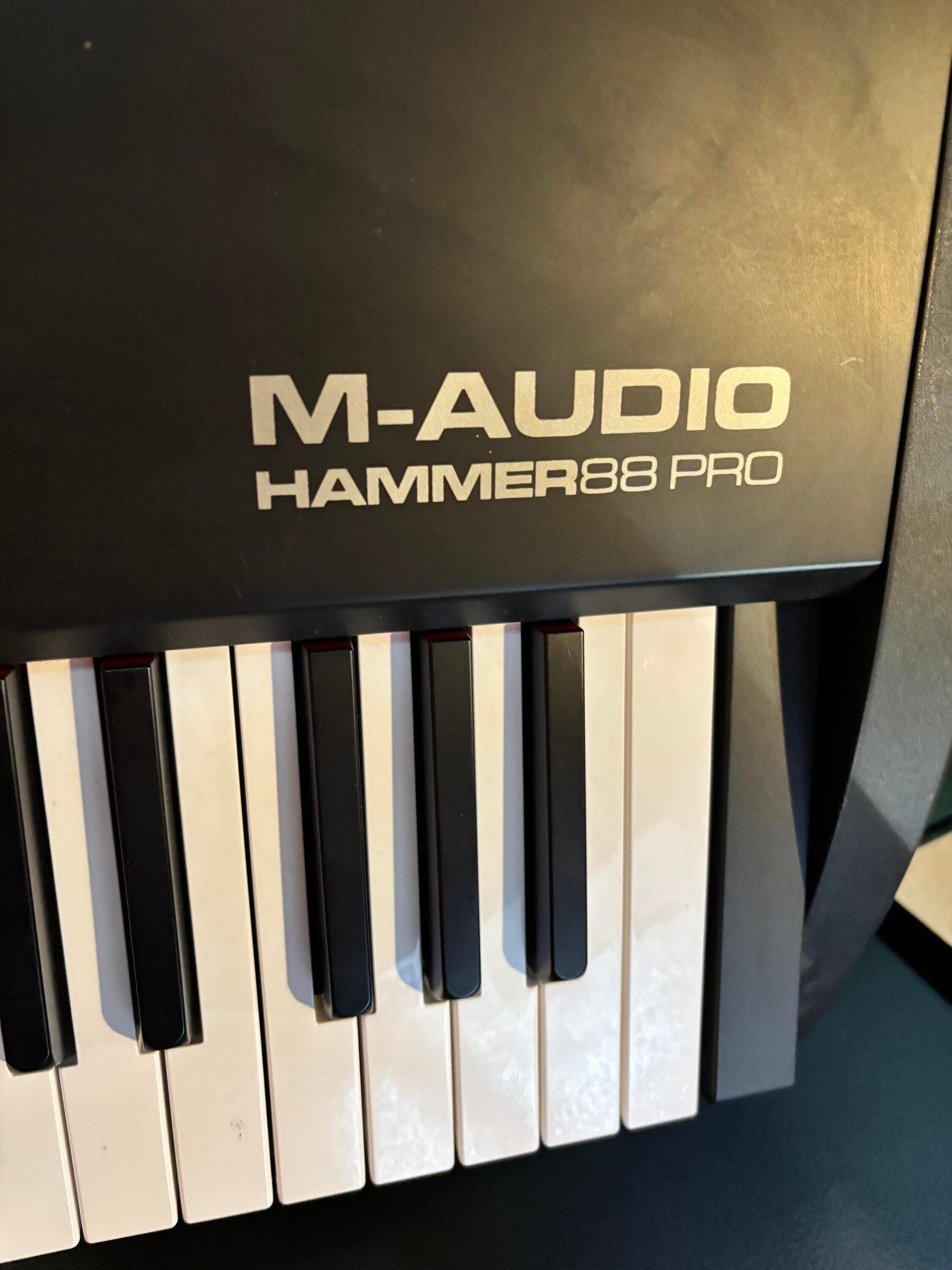 Used M-Audio Hammer 88 Pro 88-key - Sweetwater's Gear Exchange