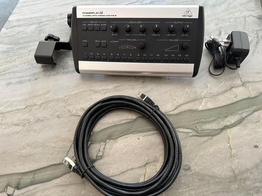 Used Behringer Powerplay P16-M Personal Mixing System w/P16D ...