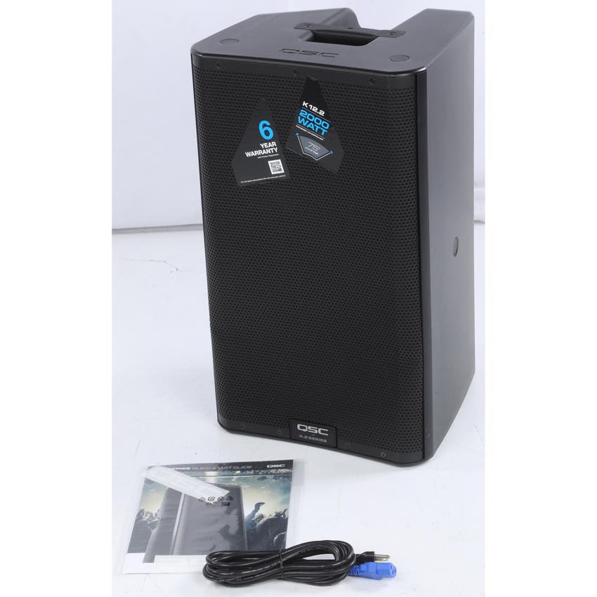 Used QSC 12" 2000W K.2 Series PA - Sweetwater's Gear Exchange