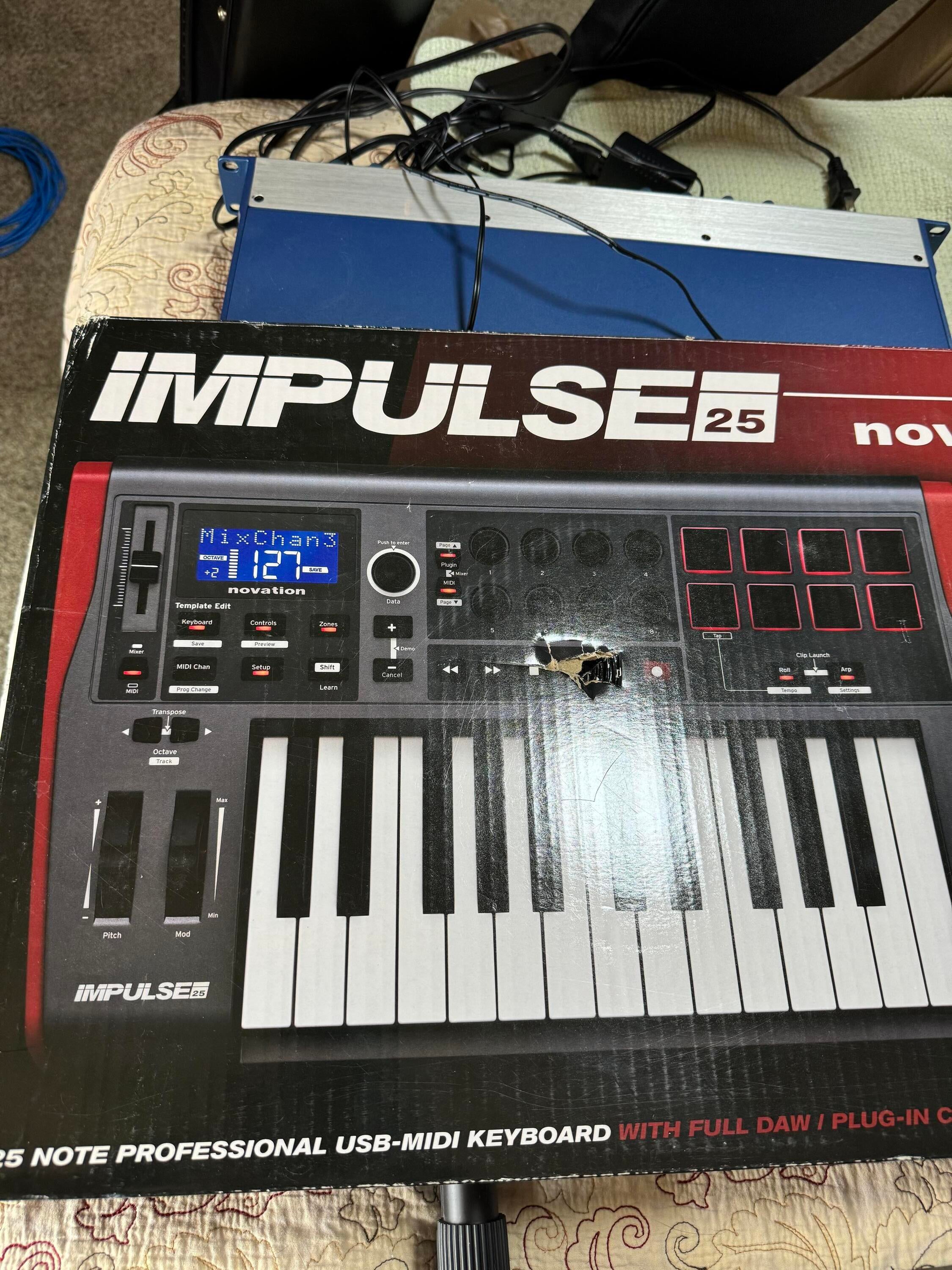 Used Novation Impulse 25-key - Sweetwater's Gear Exchange