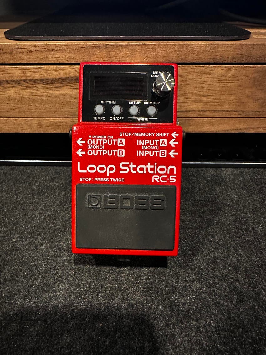 Used Boss RC-5 Loop Station Compact - Sweetwater's Gear Exchange