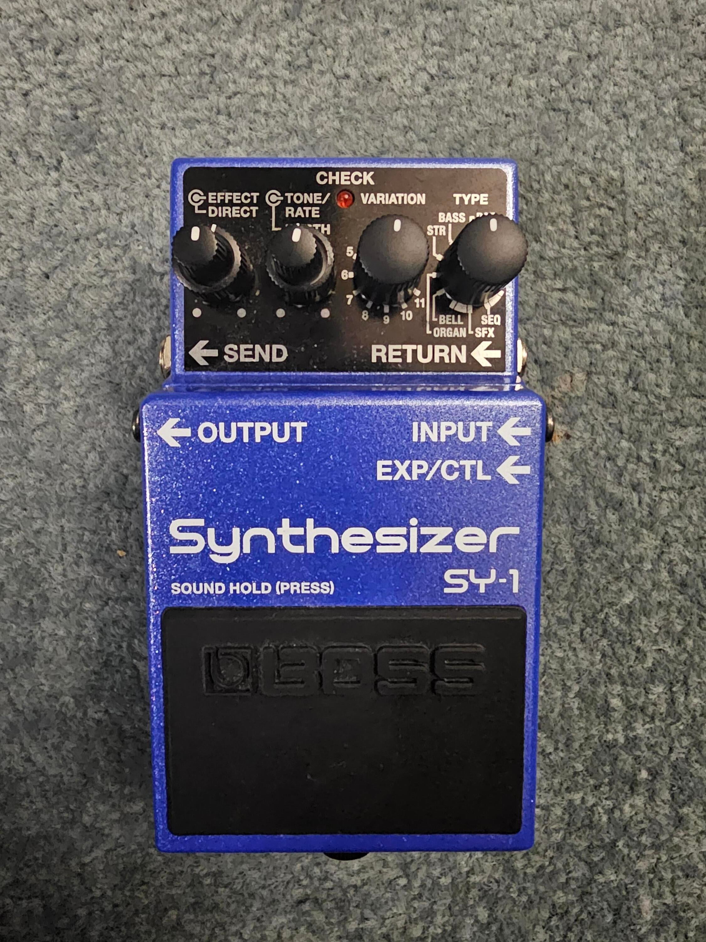 Used Boss SY-1 Guitar Synthesizer - Sweetwater's Gear Exchange