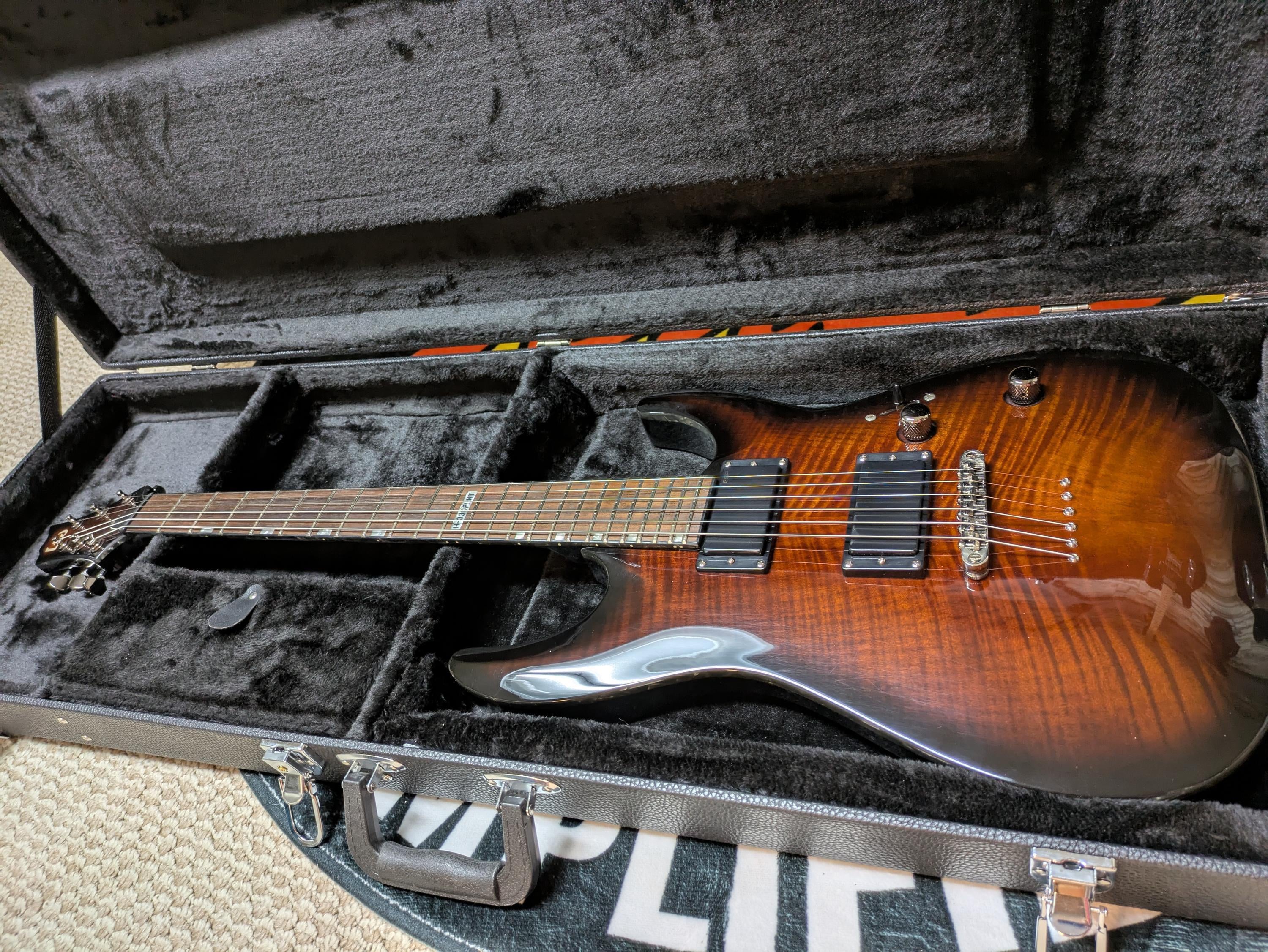 Used ESP LTD H-330 Flame Maple Top - Sweetwater's Gear Exchange