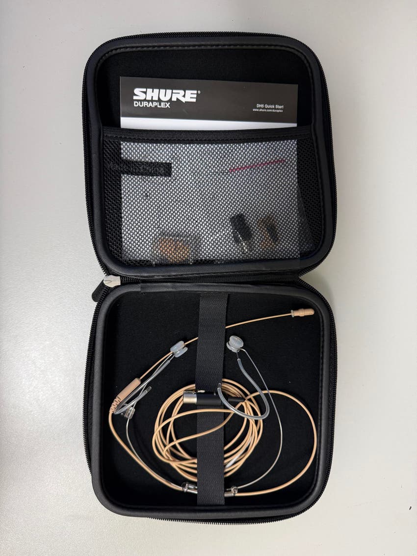 Used Shure DuraPlex DH5 - Sweetwater's Gear Exchange