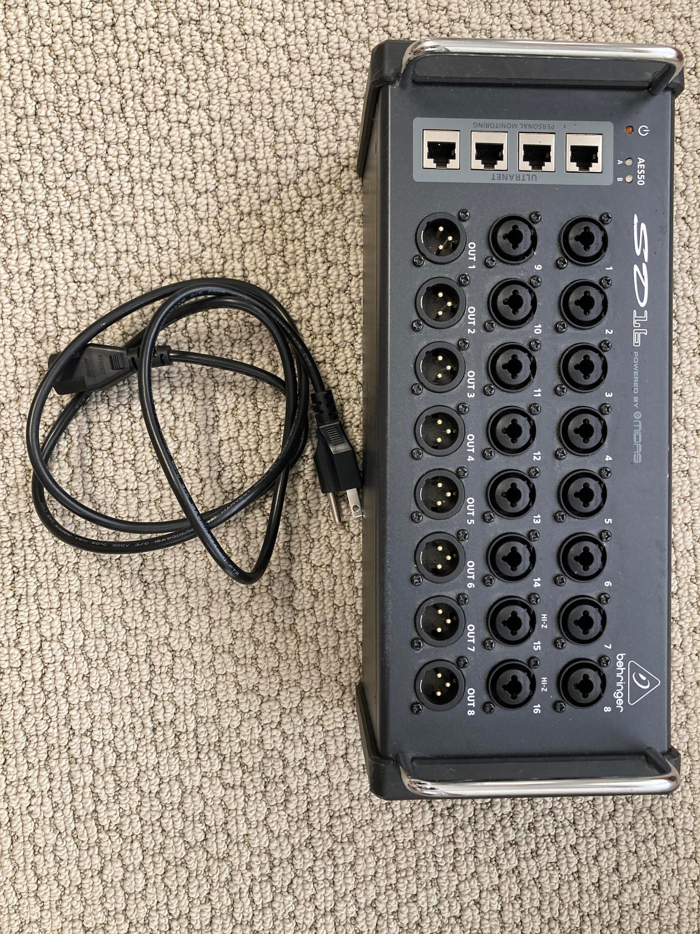 Used Behringer SD16 16-channel - Sweetwater's Gear Exchange