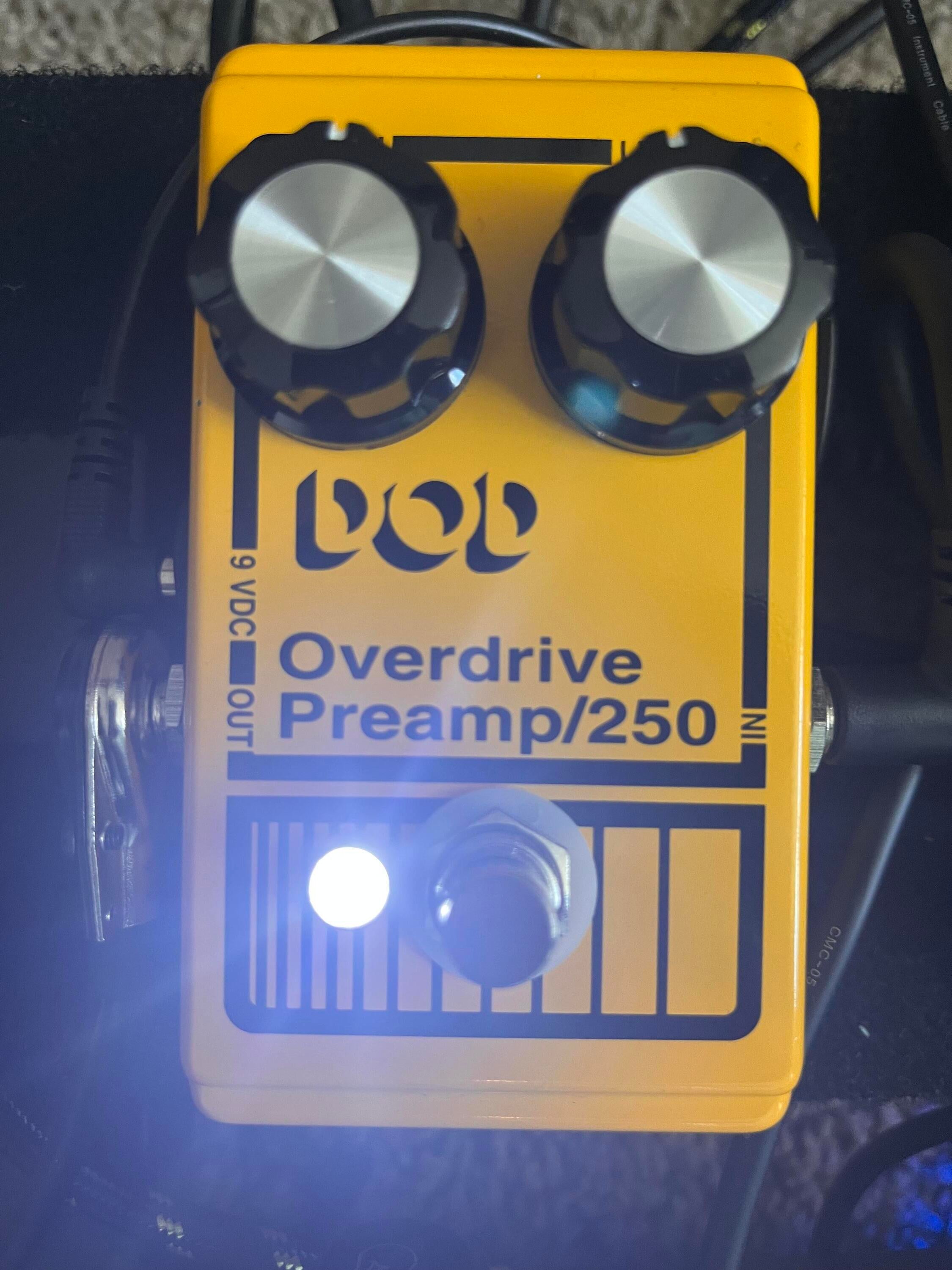 Used DOD Overdrive Preamp 250 Pedal - Sweetwater's Gear Exchange