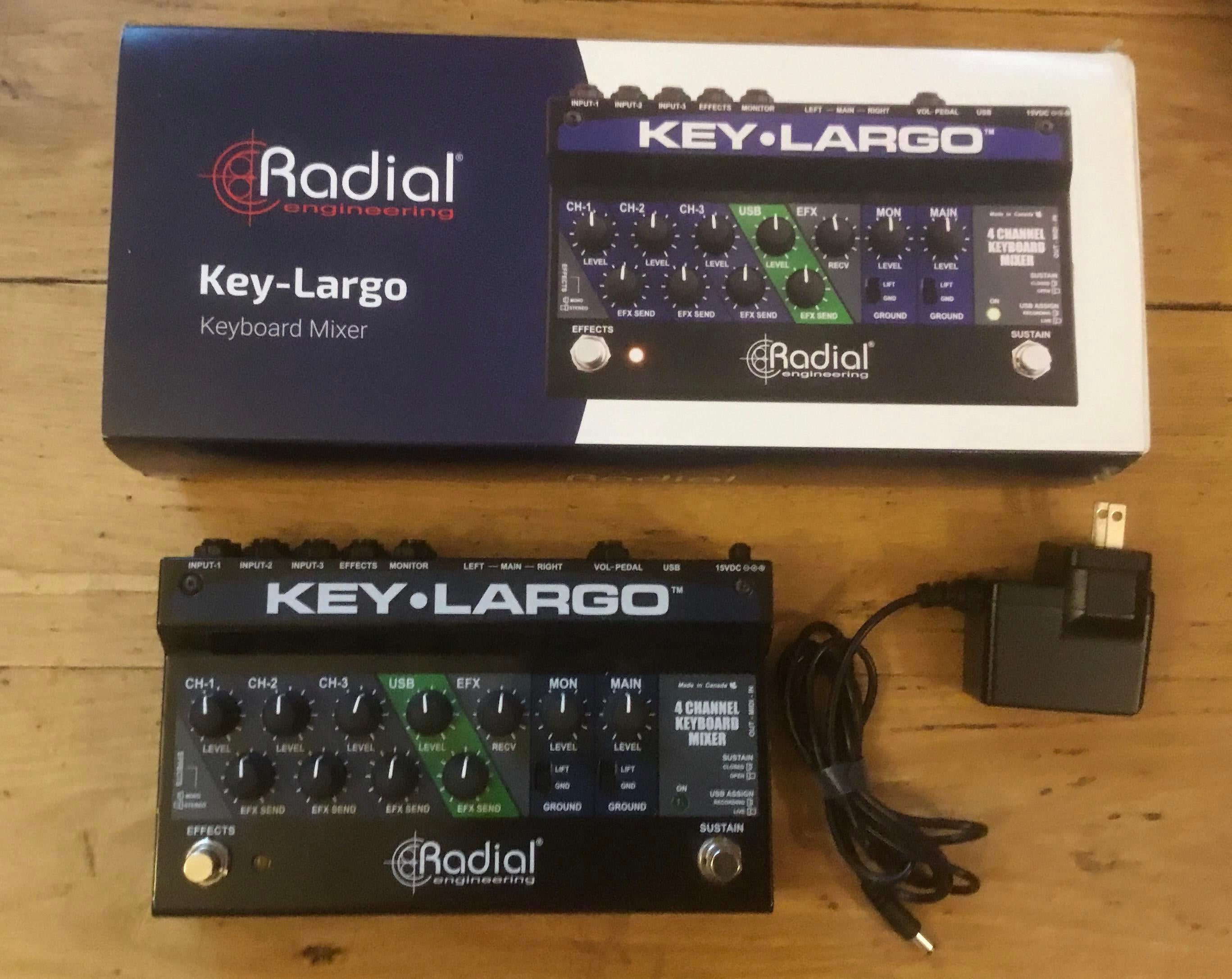 Used Radial Key-Largo Keyboard - Sweetwater's Gear Exchange