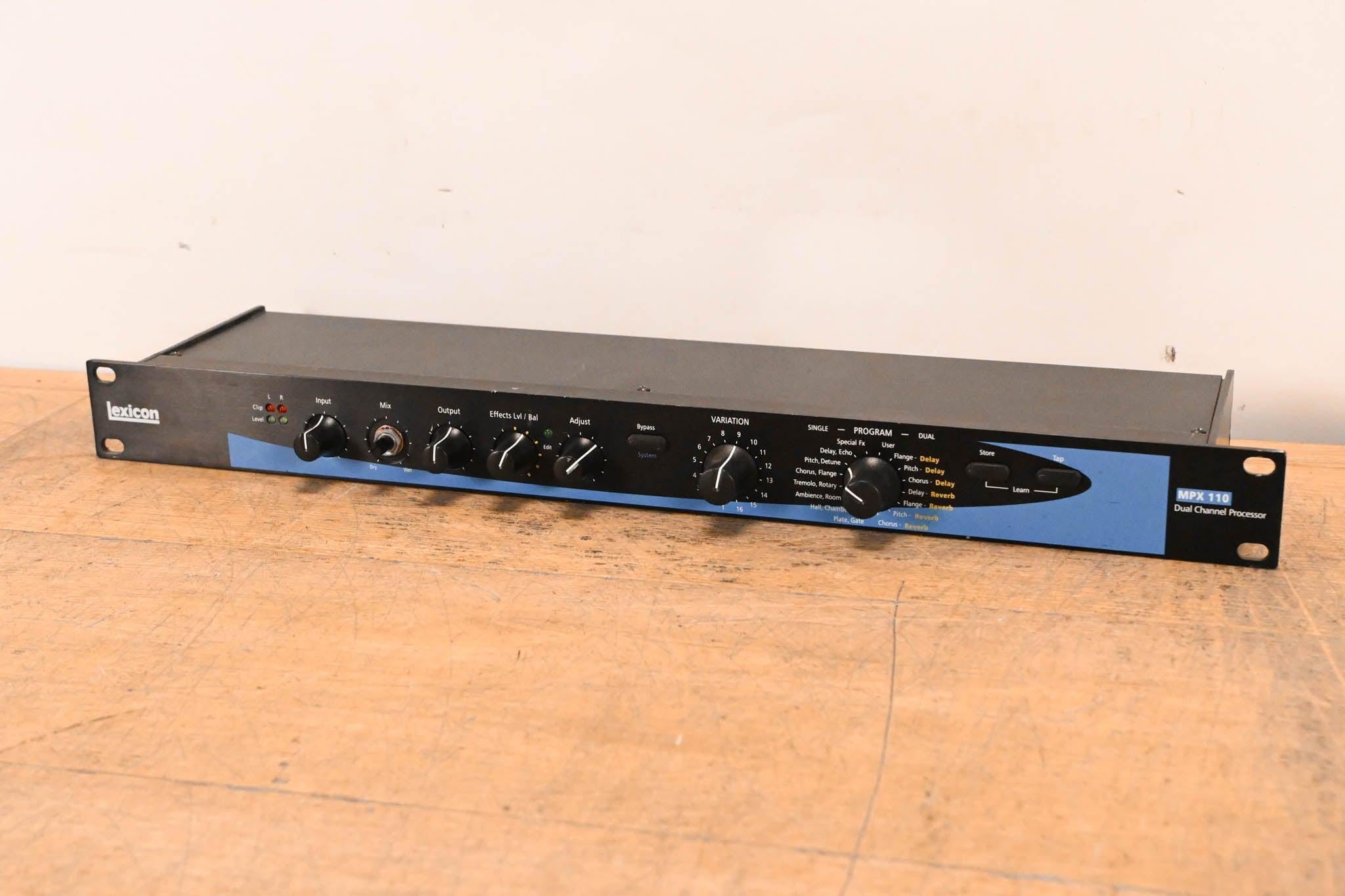 Used Lexicon MPX110 Dual-Channel - Sweetwater's Gear Exchange