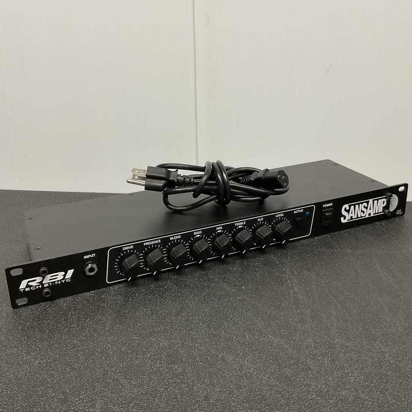 Used Tech 21 SansAmp RBI Rackmount - Sweetwater's Gear Exchange