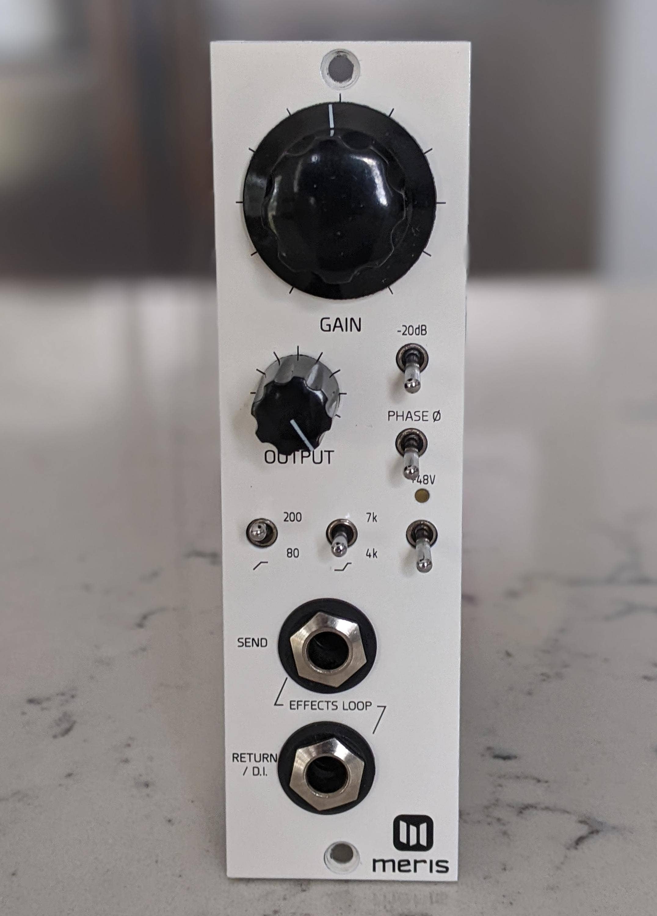 Used Meris 440 500 series Microphone preamp | Sweetwater Gear Exchange
