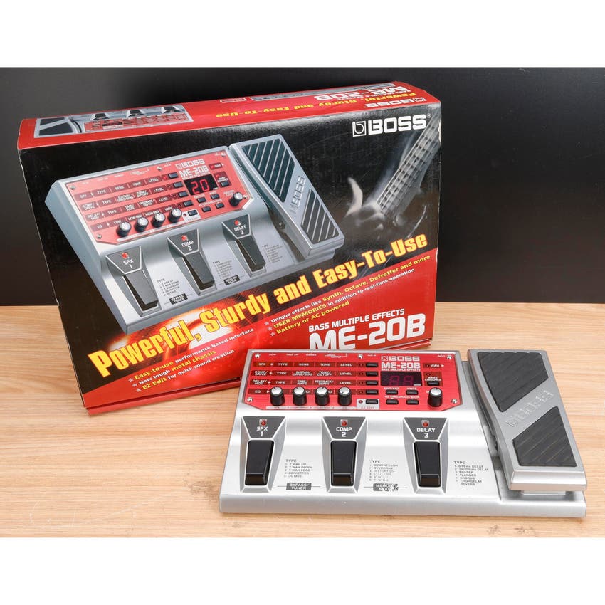 Used Boss ME-20B Bass Multi-FX Electric - Sweetwater's Gear Exchange