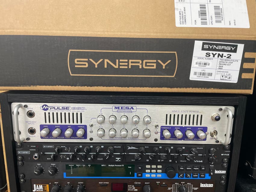 Used Synergy SYN2 Rackmount Preamp Module Dual Module Dock | Sweetwater ...