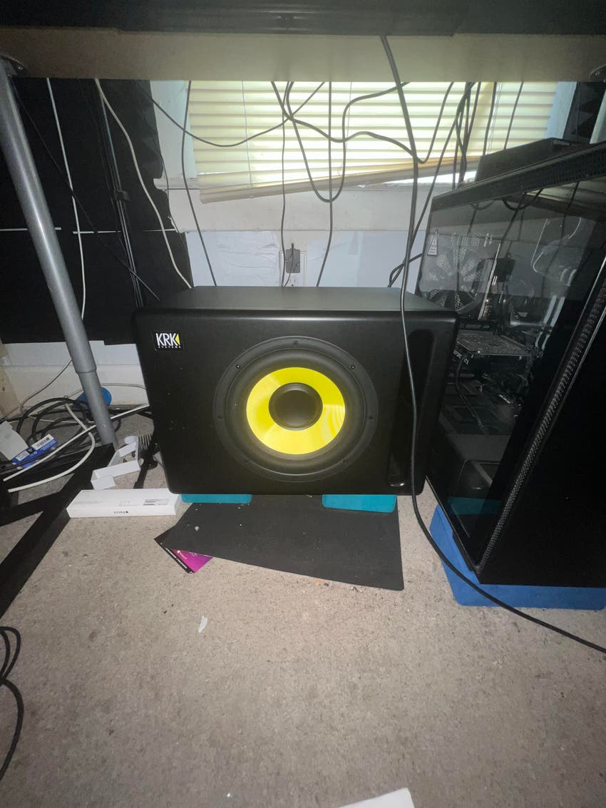 Used KRK S10.4 10 inch Powered Studio Subwoofer | Sweetwater Gear Exchange
