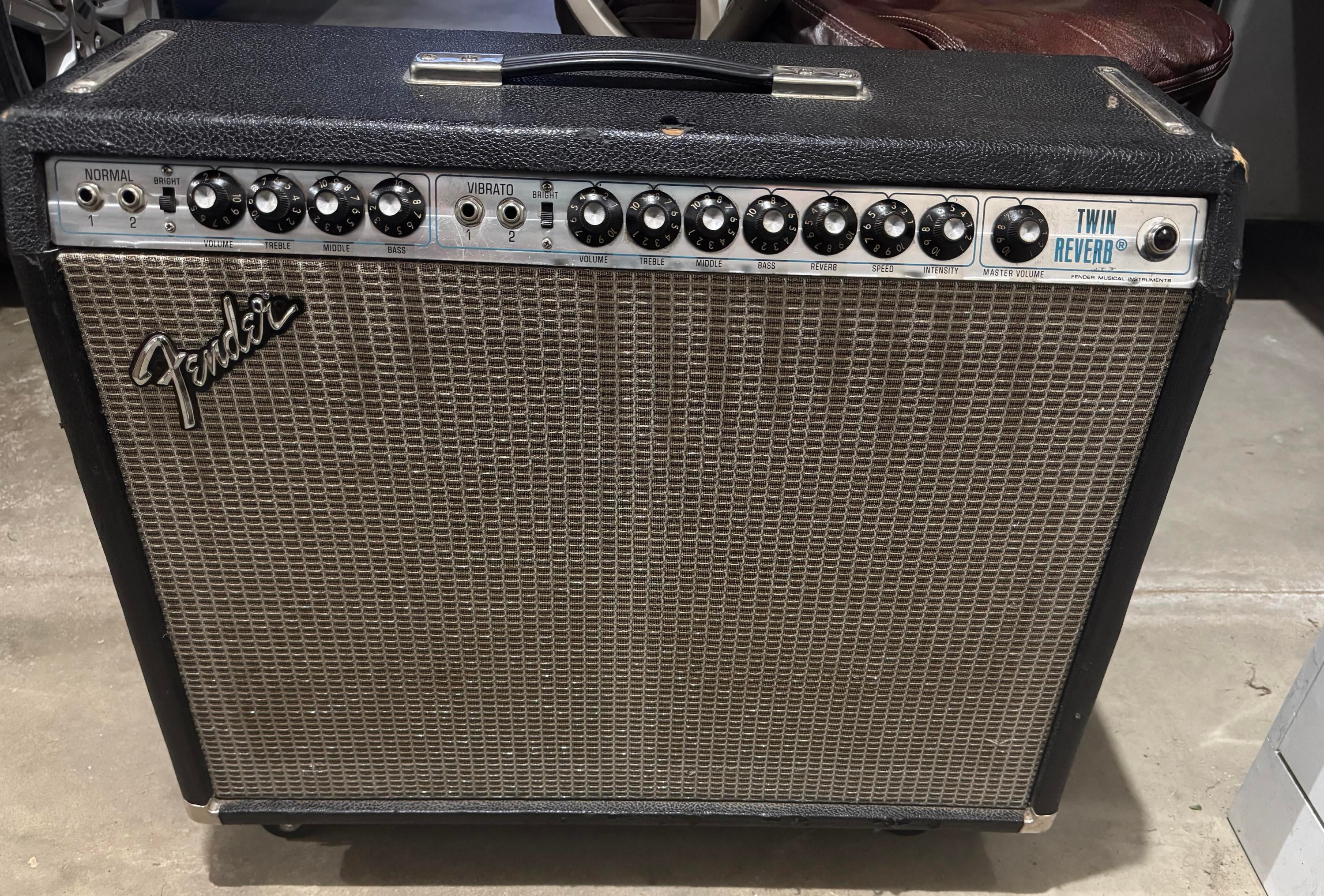 Used Fender 1978 Twin Reverb - - Sweetwater's Gear Exchange