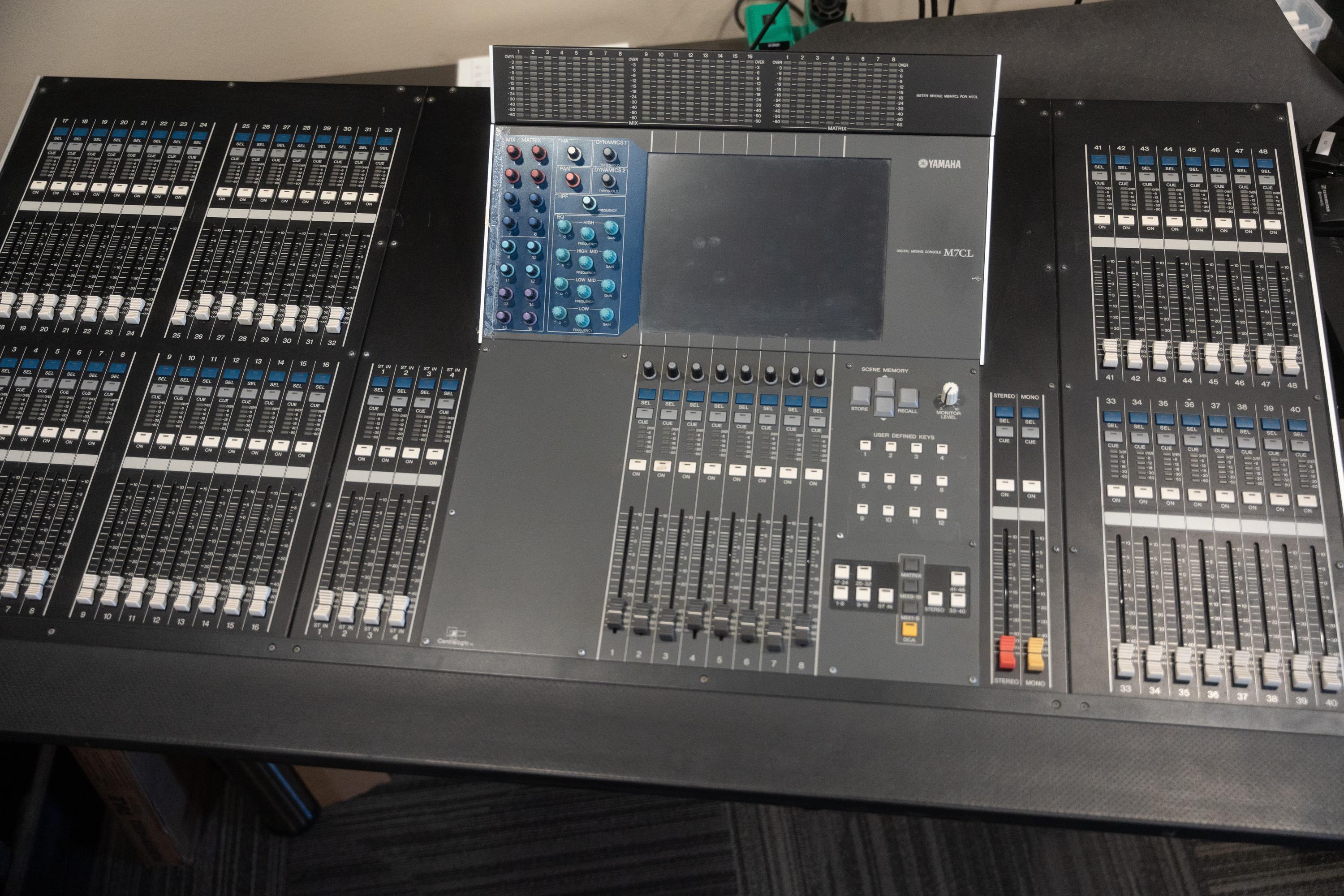 Used Yamaha M7CL-48 with Dante - Sweetwater's Gear Exchange