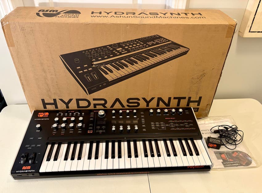 Used ASM Hydrasynth 49-key 8-voice - Sweetwater's Gear Exchange