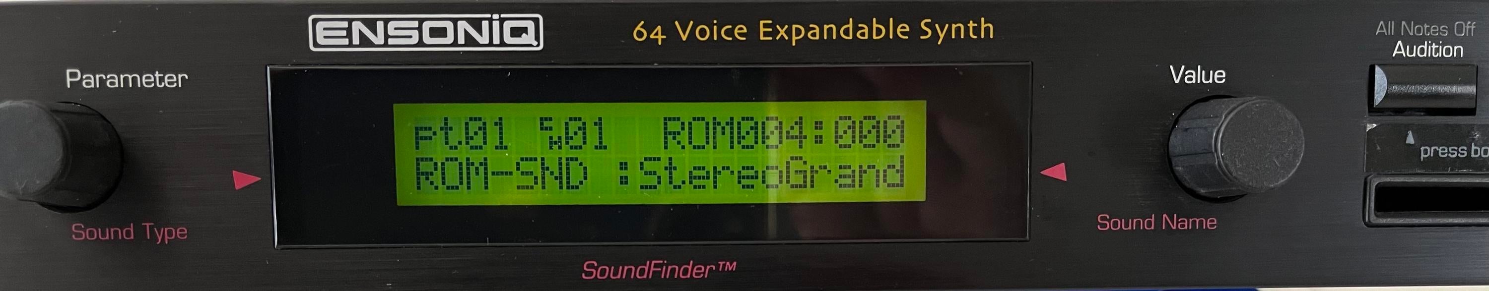 Used Ensoniq Pristine MR-Rack - Sweetwater's Gear Exchange