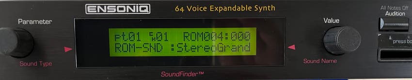 Used Ensoniq Pristine MR-Rack - Sweetwater's Gear Exchange