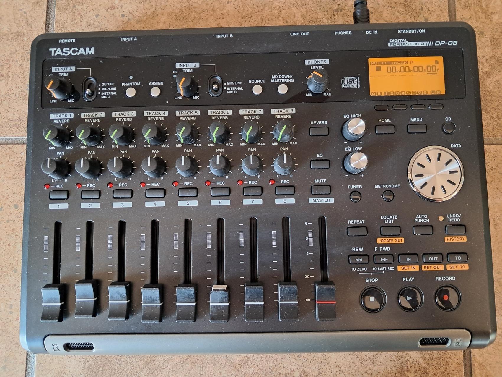 Used Tascam DP-03 - Sweetwater's Gear Exchange