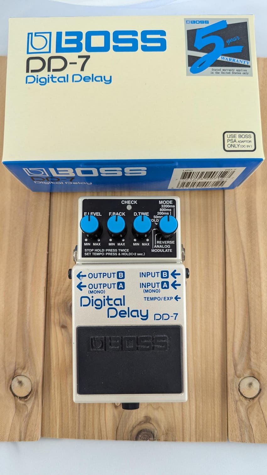 Used Boss DD-7 Digital Delay Pedal - Sweetwater's Gear Exchange
