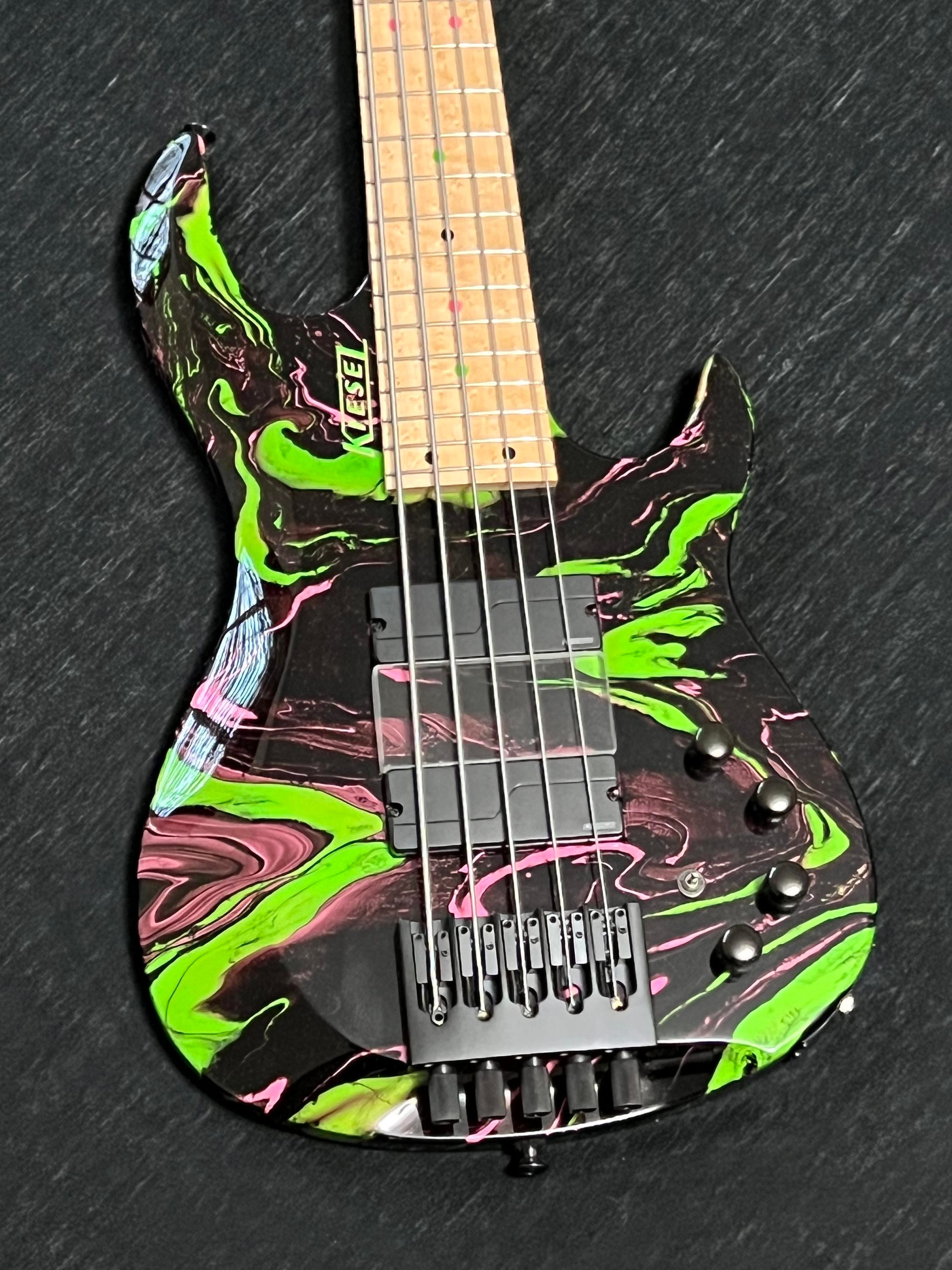 Used Kiesel LIMITED RUN Pink/Green - Sweetwater's Gear Exchange