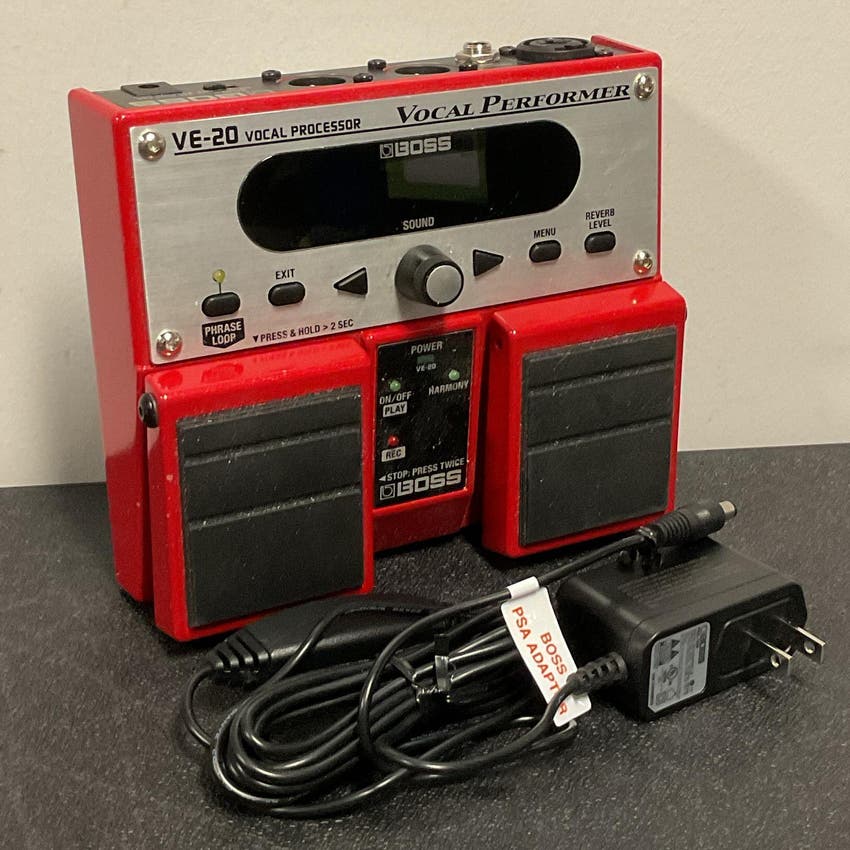 Used Boss VE-20 Vocal Effects - Sweetwater's Gear Exchange