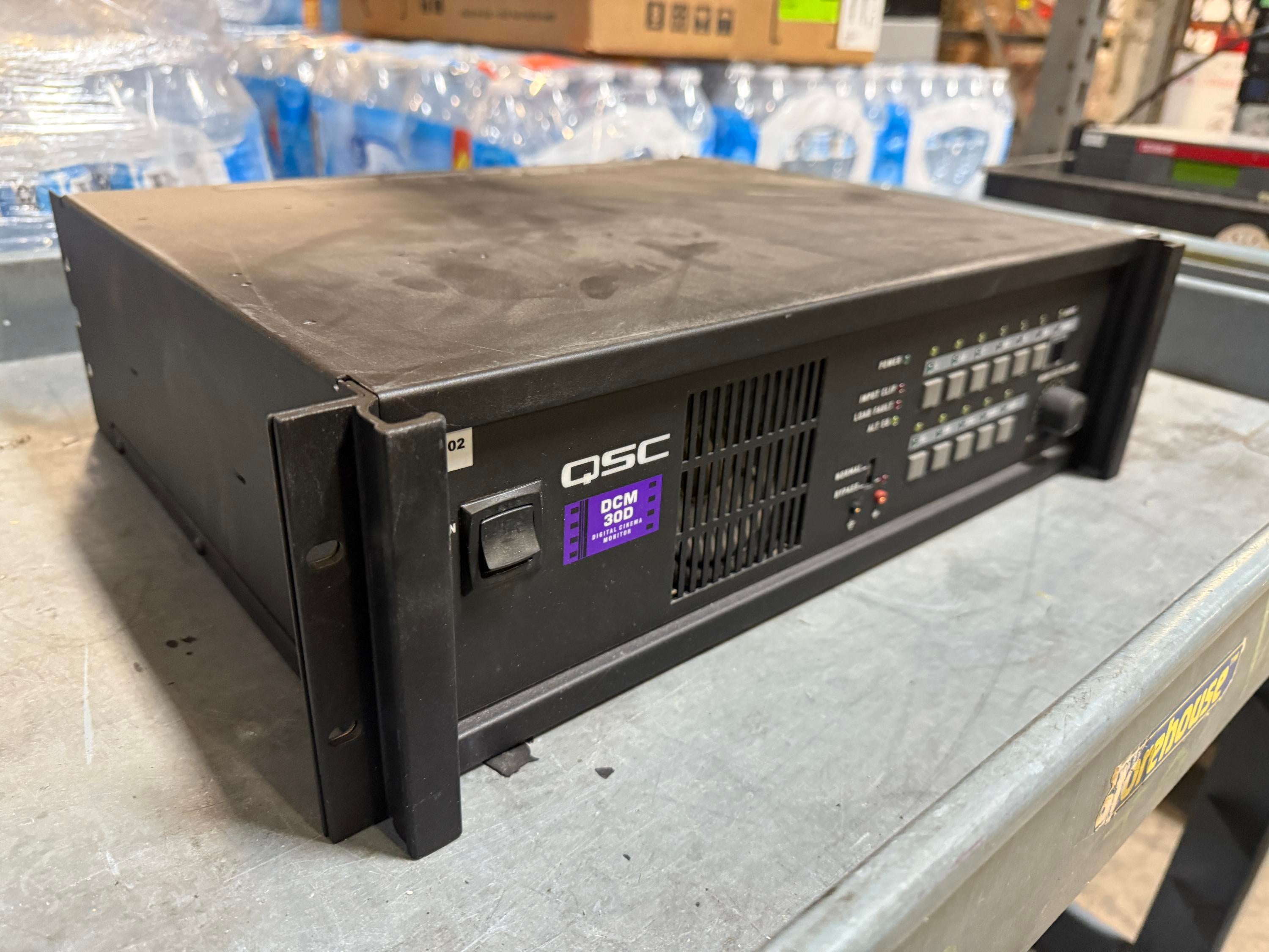 Used QSC DCM 30D Digital Cinema - Sweetwater's Gear Exchange