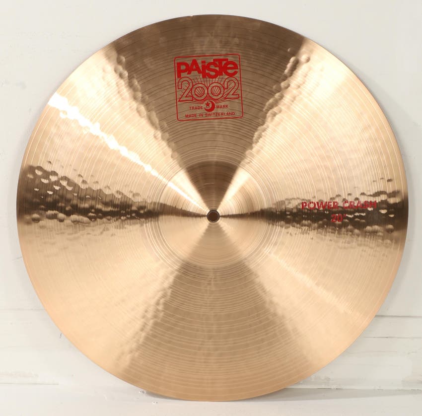 Used Paiste 2002 Power Crash Cymbal - Sweetwater's Gear Exchange
