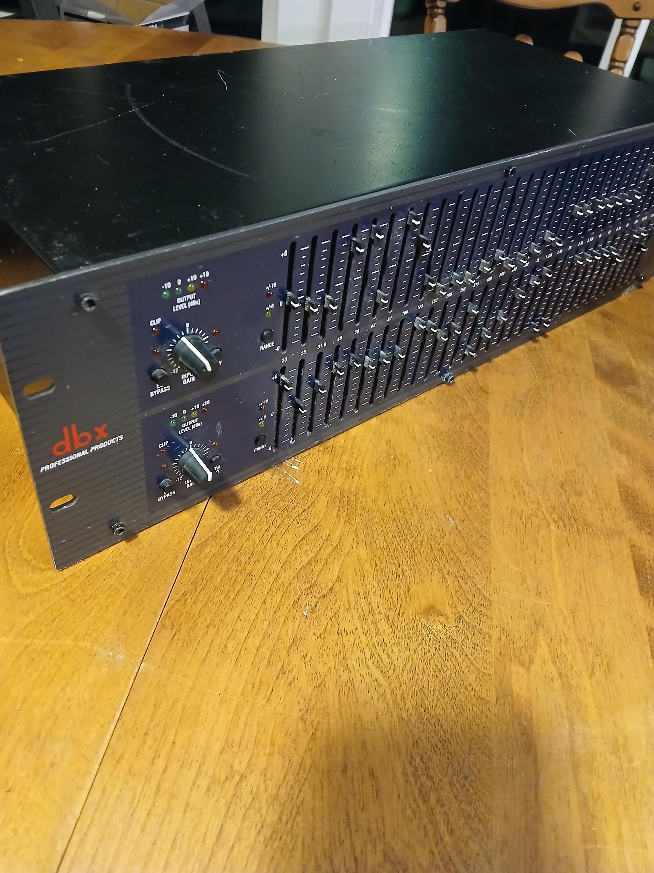 Used dbx 1231 Dual 31-band Graphic - Sweetwater's Gear Exchange