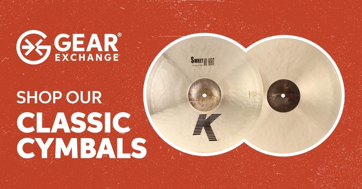 Classic Used Cymbals for Sale - Sweetwater's Gear Exchange