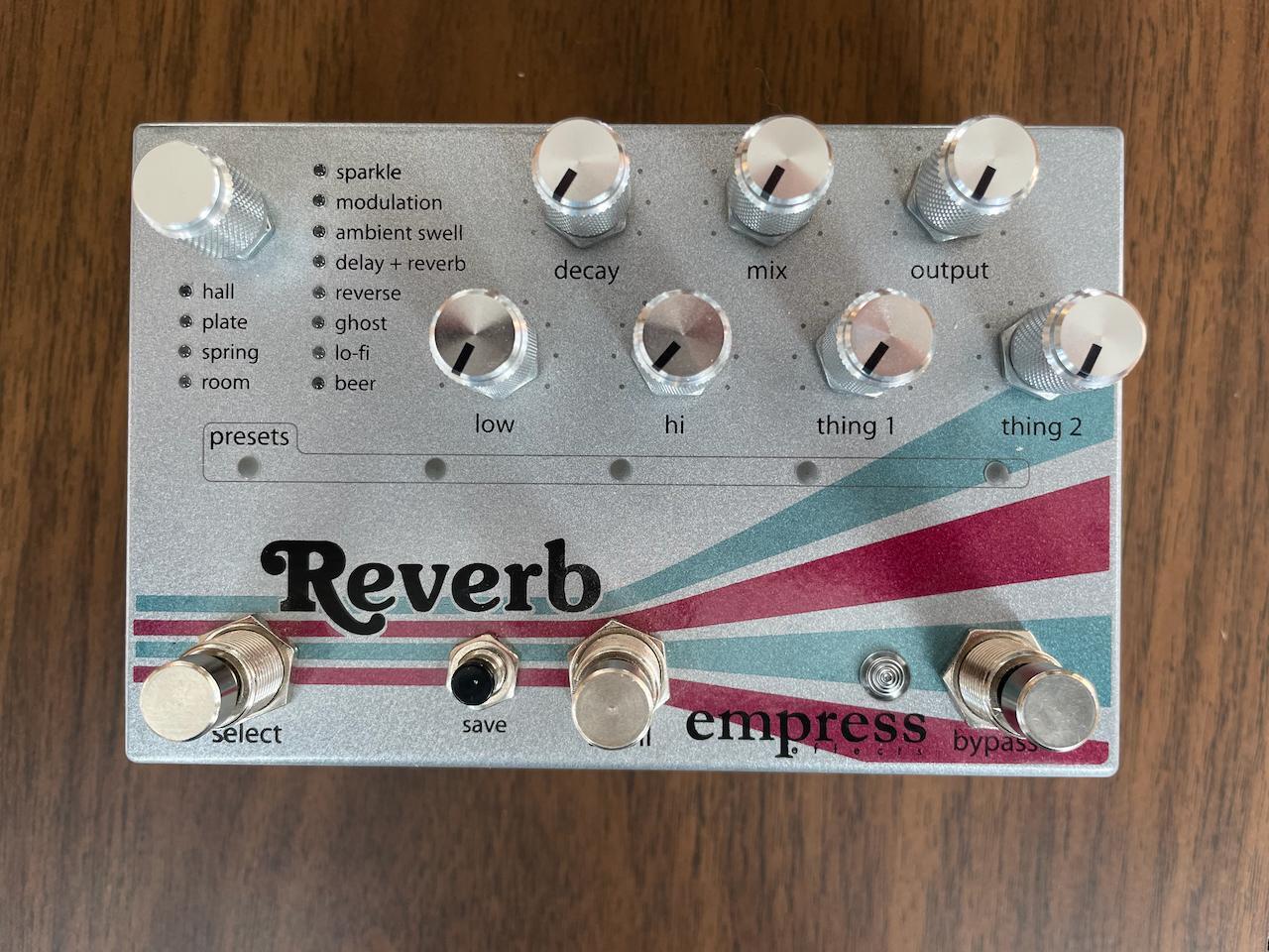 Used Empress Effects Empress Reverb - Sweetwater's Gear Exchange