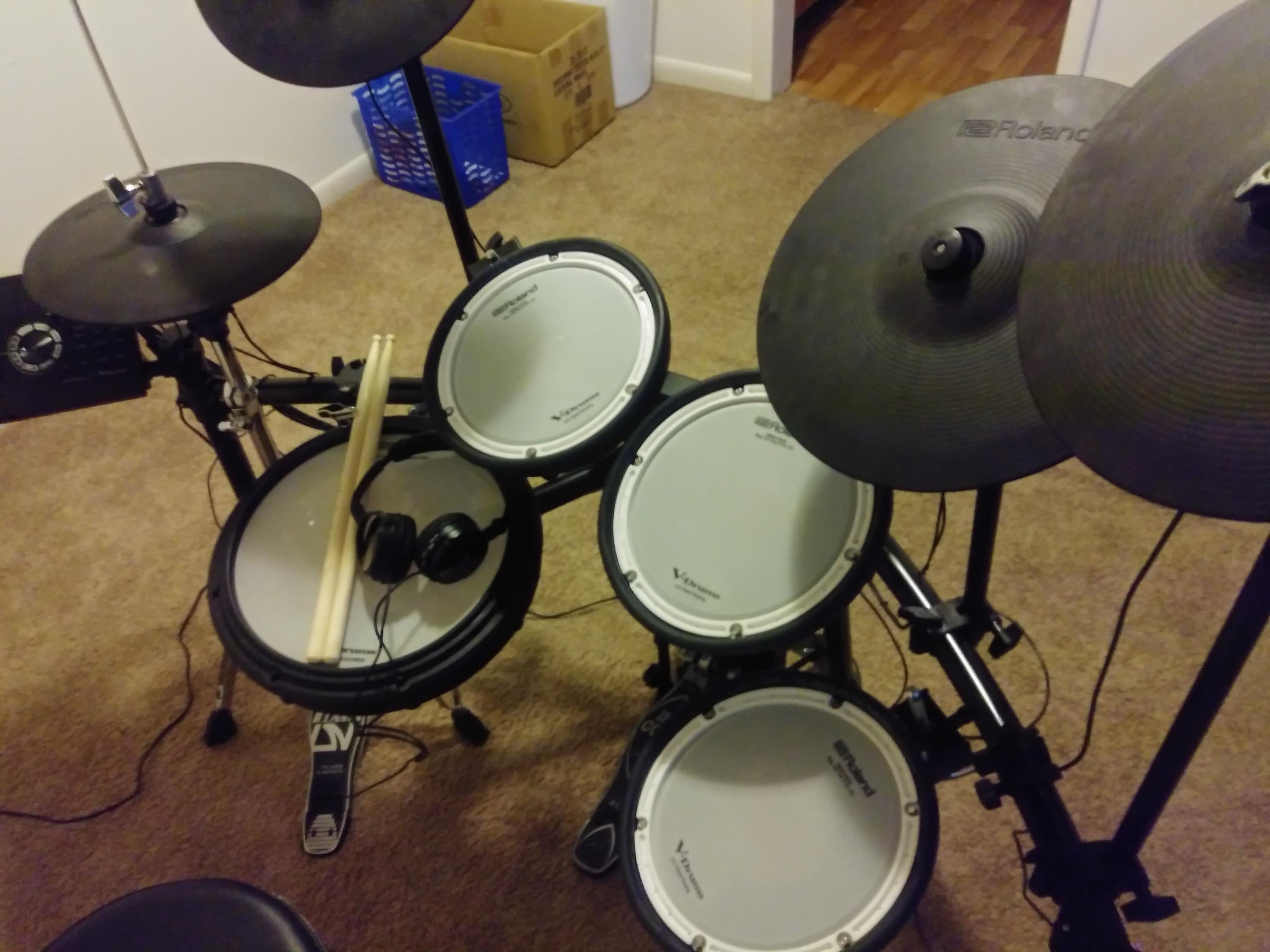 Used Roland TD-17 Electronic V-Drum - Sweetwater's Gear Exchange