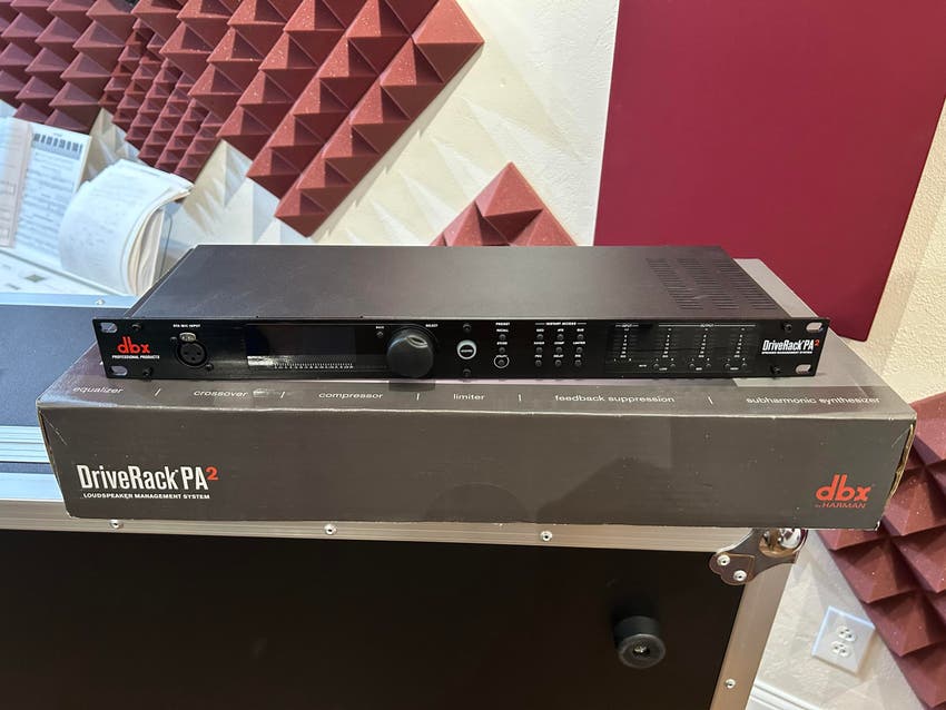 Used dbx DriveRack PA2 Complete - Sweetwater's Gear Exchange