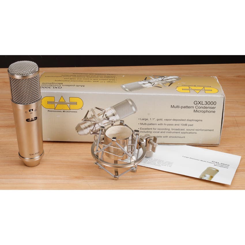 Used CAD GXL3000 Multi-Pattern Studio - Sweetwater's Gear Exchange