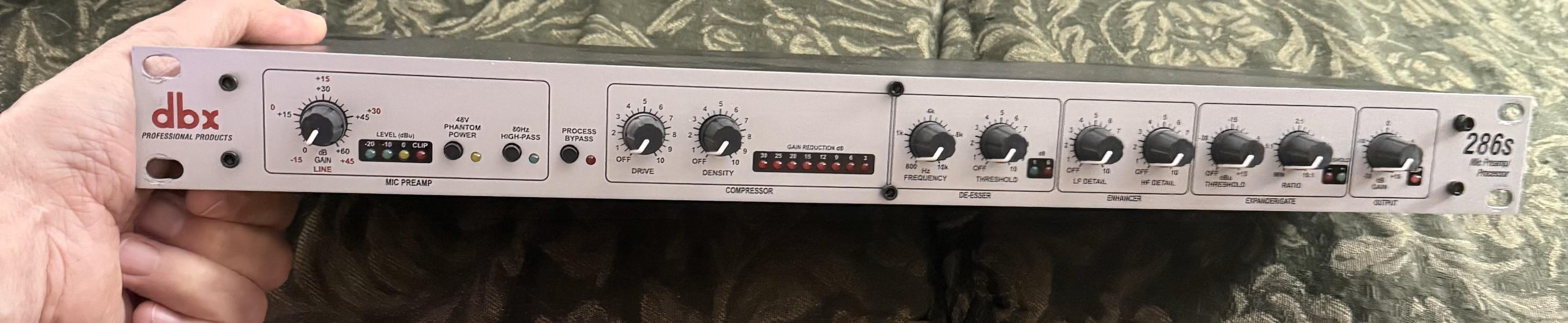 Used dbx 286s Channel Strip with - Sweetwater's Gear Exchange