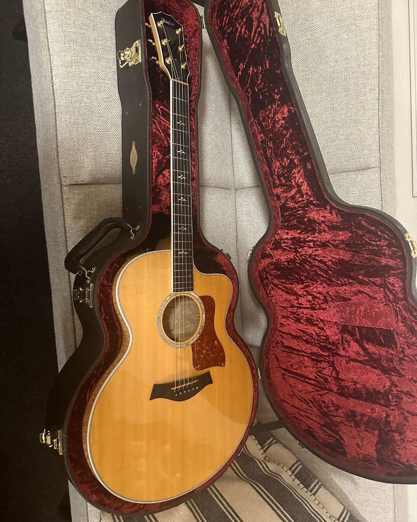 Used Taylor 615CE Natural Acoustic - Sweetwater's Gear Exchange