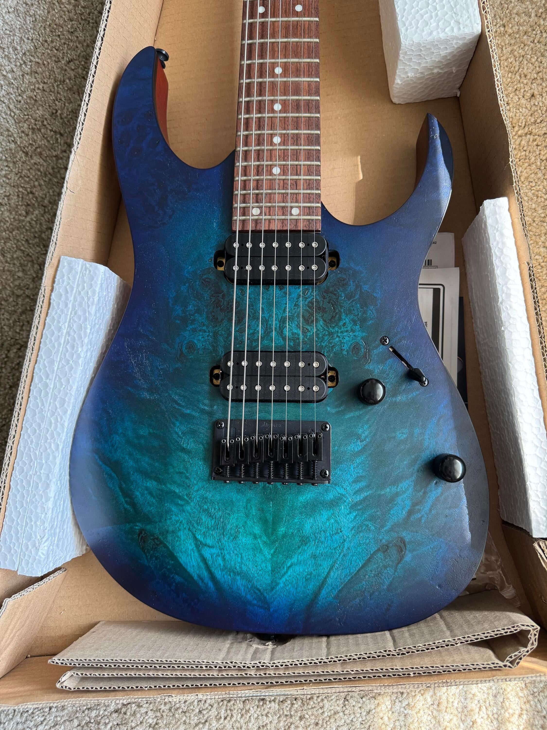 Used Ibanez RG7421PB Electric - Sweetwater's Gear Exchange