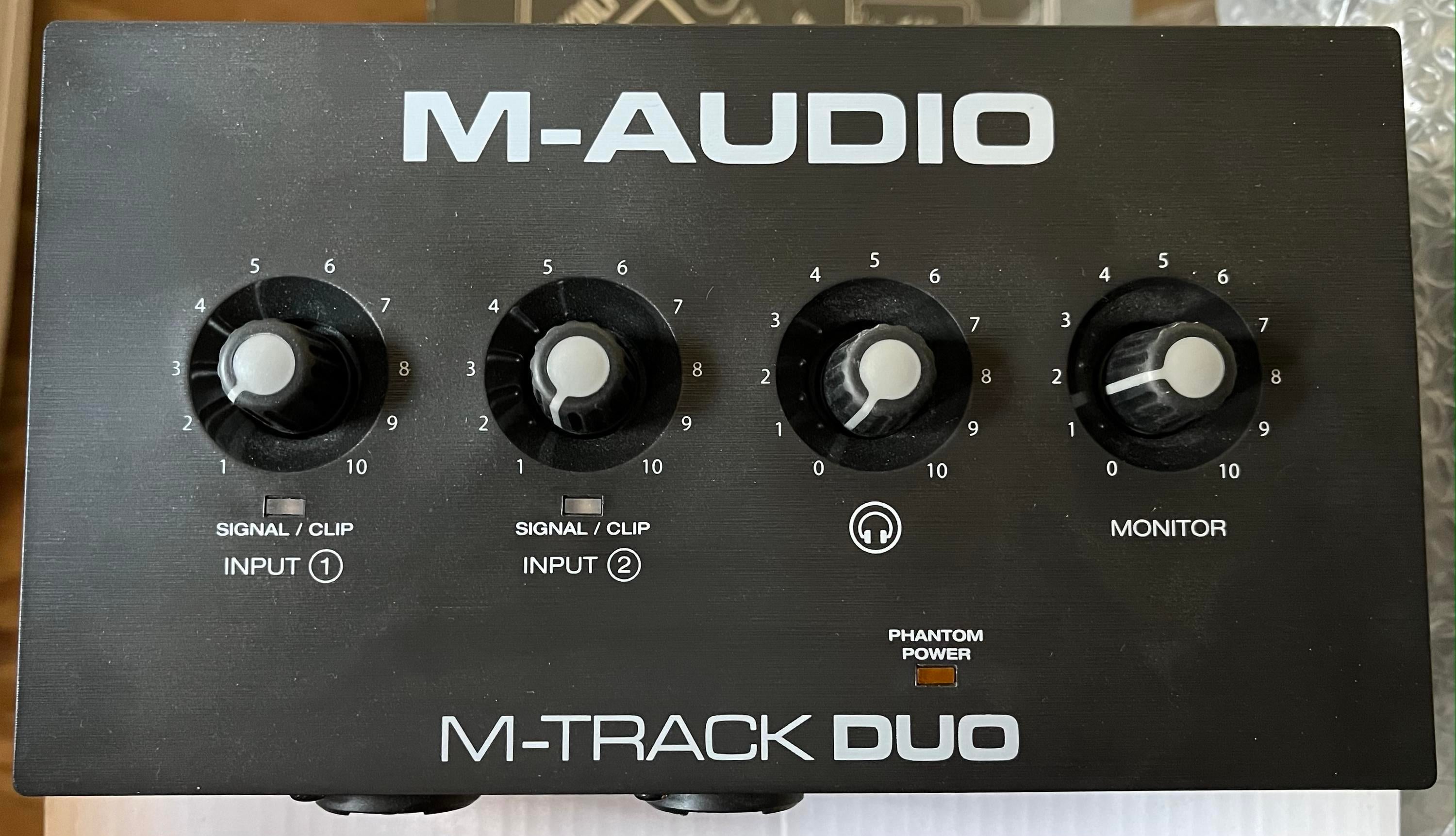 Used M-Audio M-Track Duo USB Audio Interface - Sweetwater's Gear Exchange