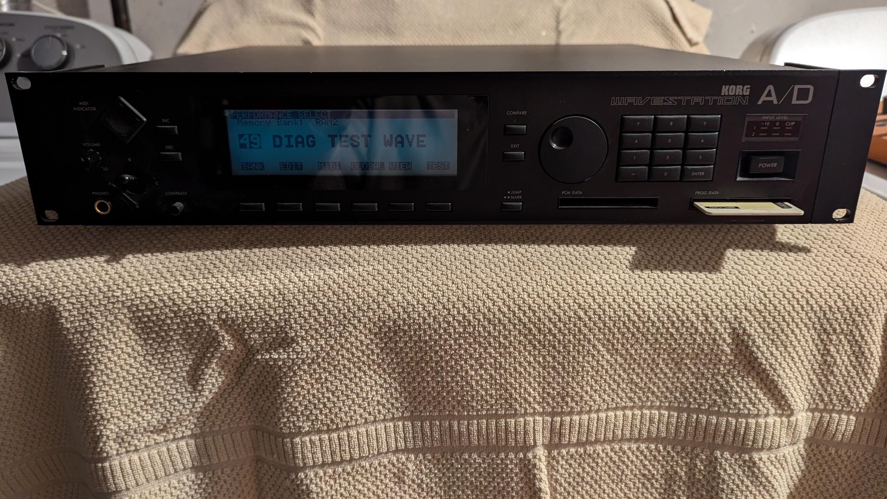 Used Korg Wavestation A/D Rack - Sweetwater's Gear Exchange