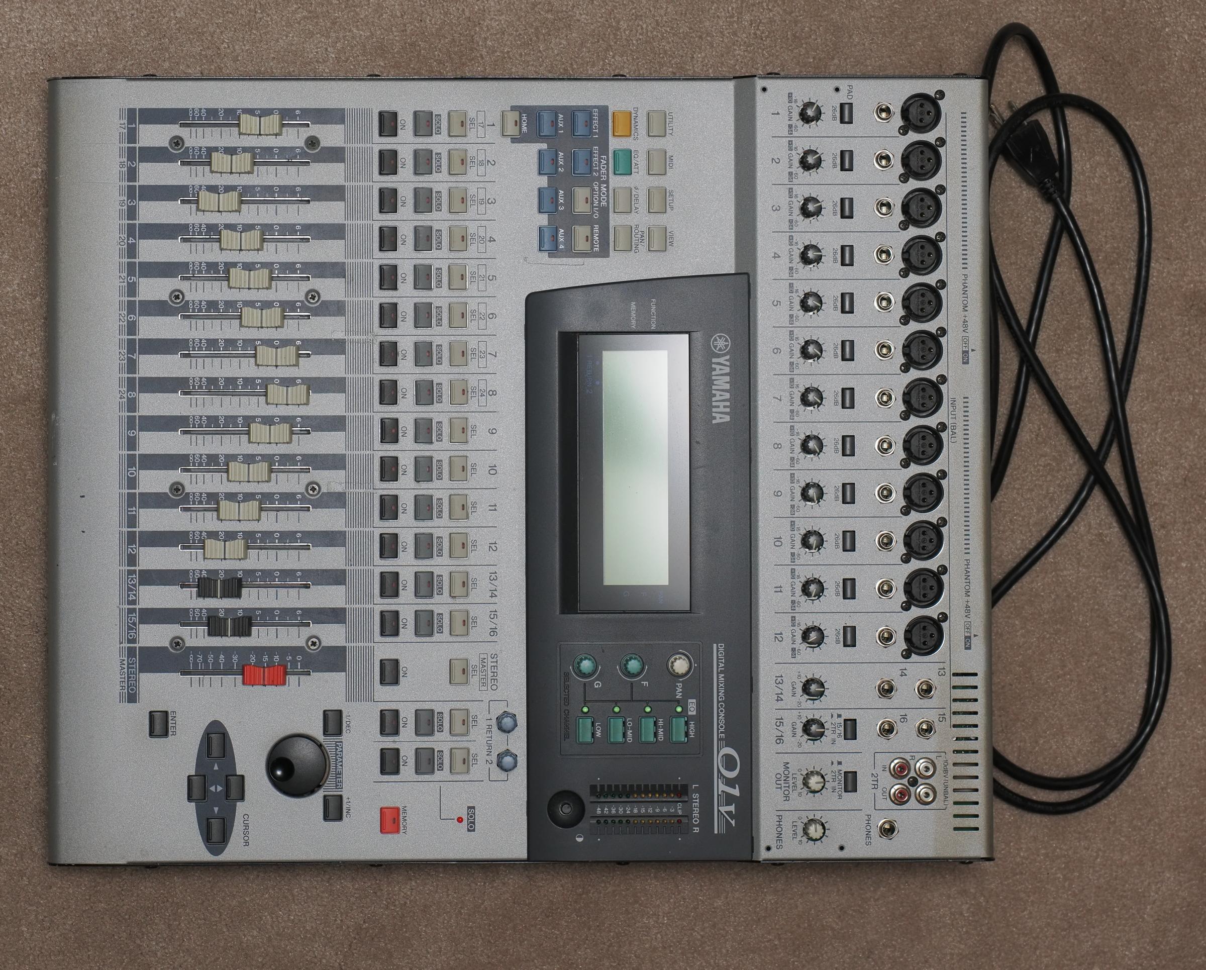 Used Yamaha 01V digital mixer - Sweetwater's Gear Exchange