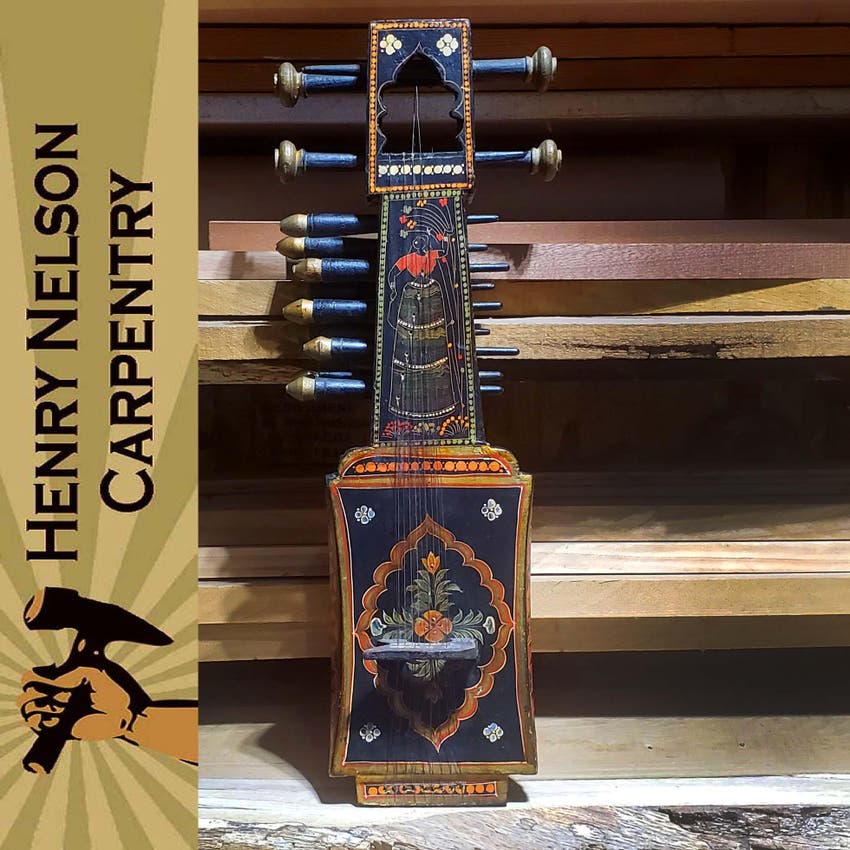 Used Hand Carved Sindhi Sarangi - Sweetwater's Gear Exchange