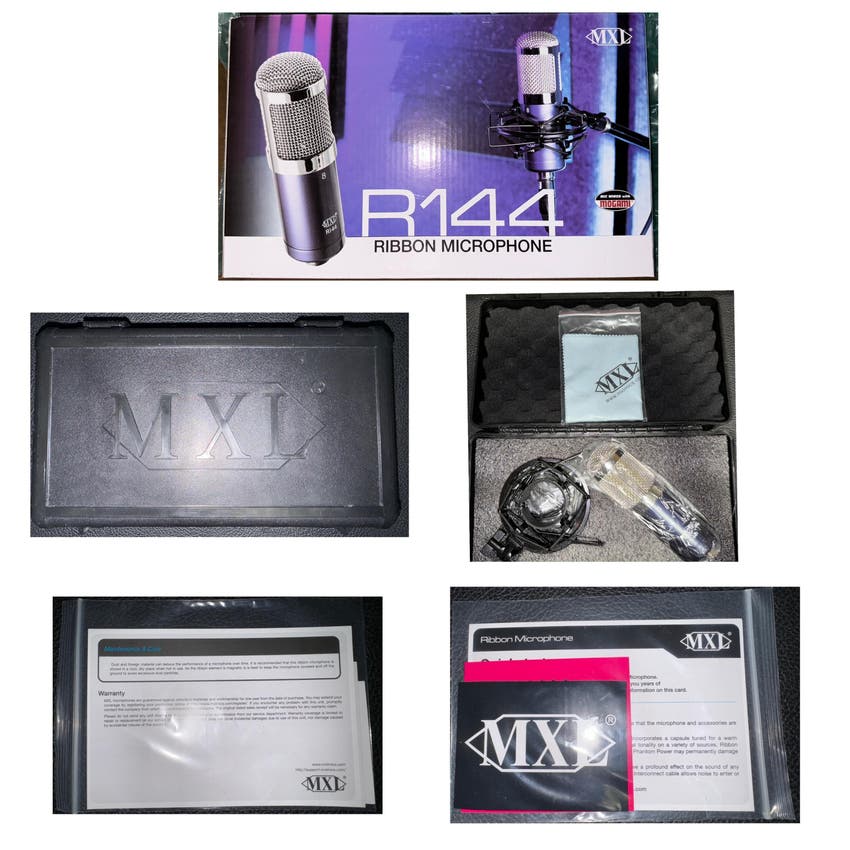 Used MXL R144 Ribbon Mic 2023 - - Sweetwater's Gear Exchange