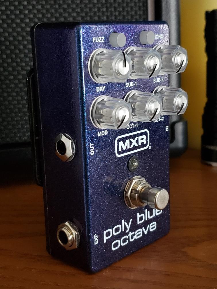 Used MXR Poly Blue Octave Pedal - Sweetwater's Gear Exchange