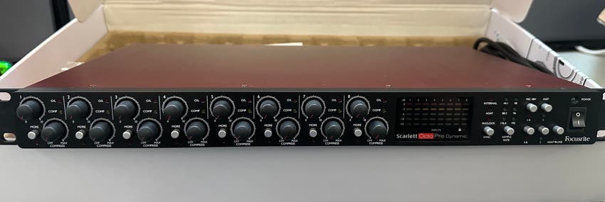 Used Focusrite Scarlett OctoPre Dynamic 8-channel Microphone Preamp ...