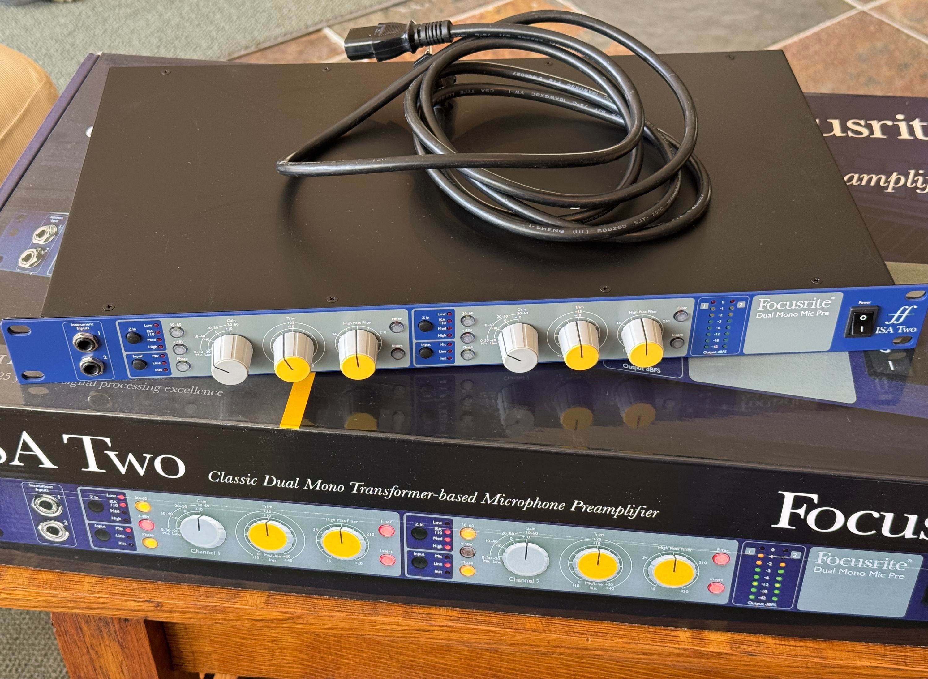 Used Focusrite ISA Two 2-channel - Sweetwater's Gear Exchange